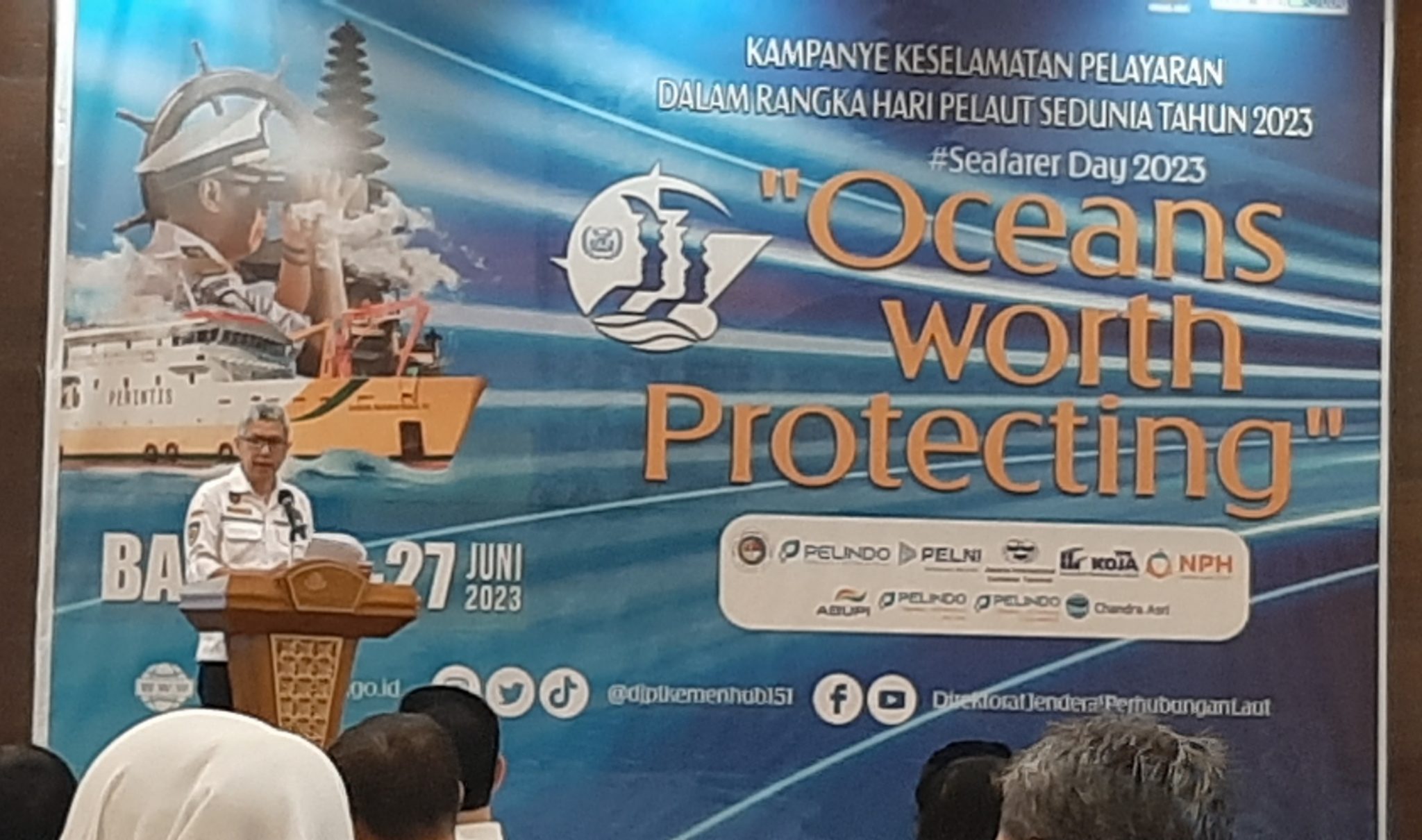 Kolaborasi dengan WIMA INA, Dirjen Hubla Buka Seafarer Day 2023 di Bali ...